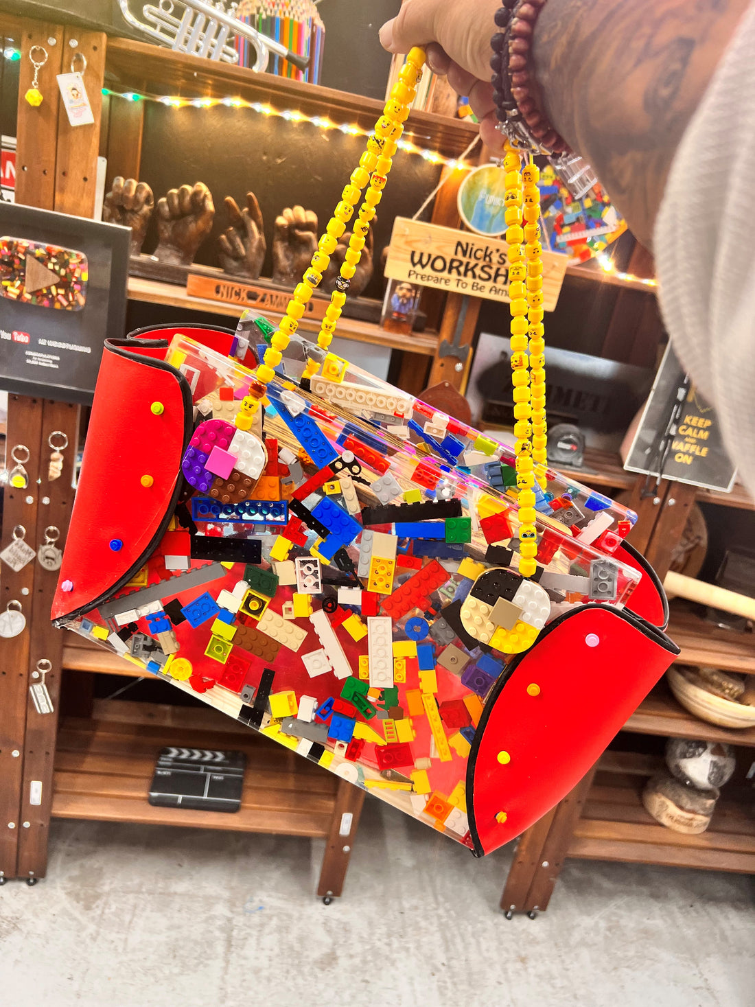 The LEGO Epoxy Handbag – Nick Zammeti Shop